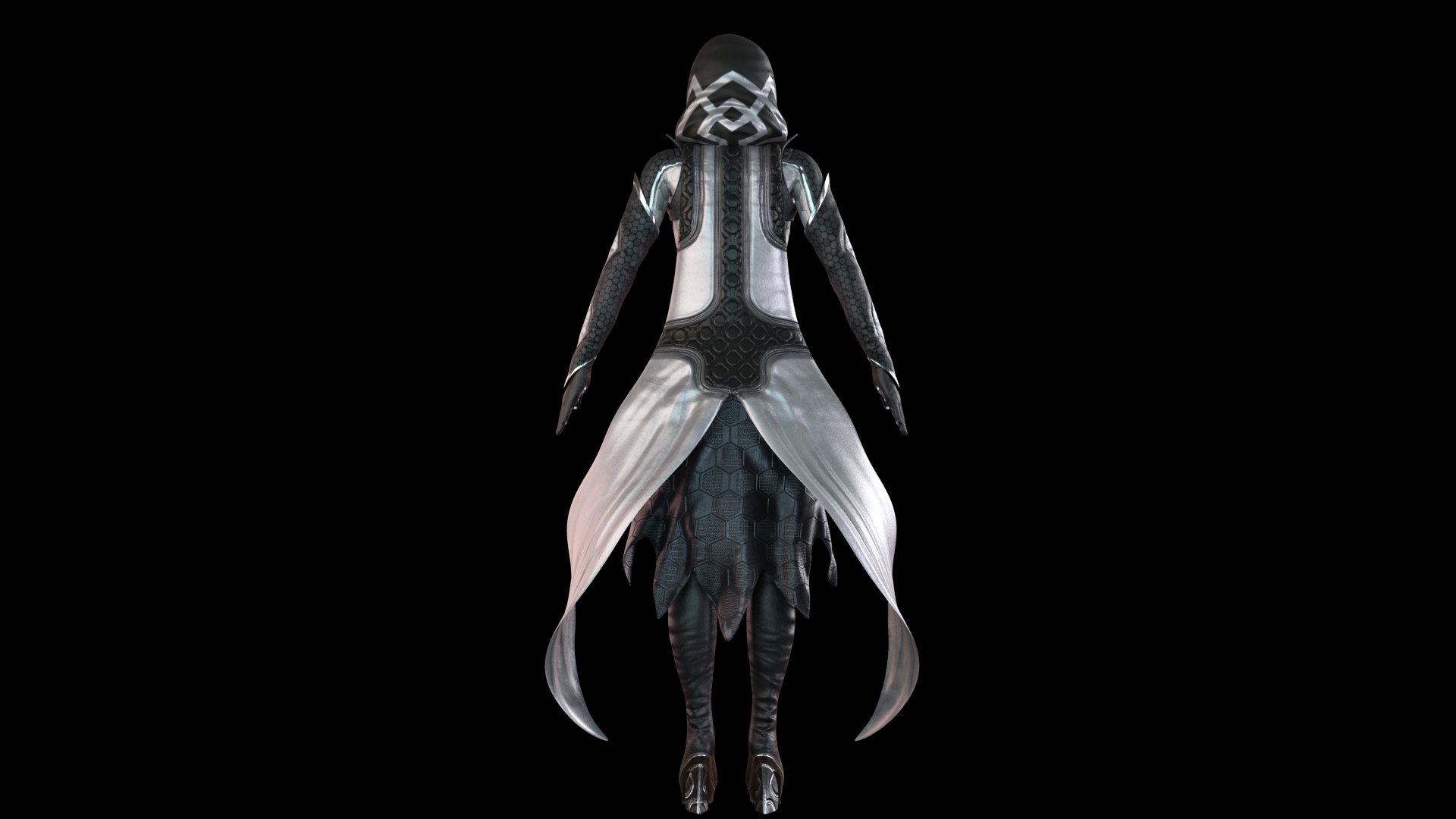3D Alien Priest Rigged - TurboSquid 1724287