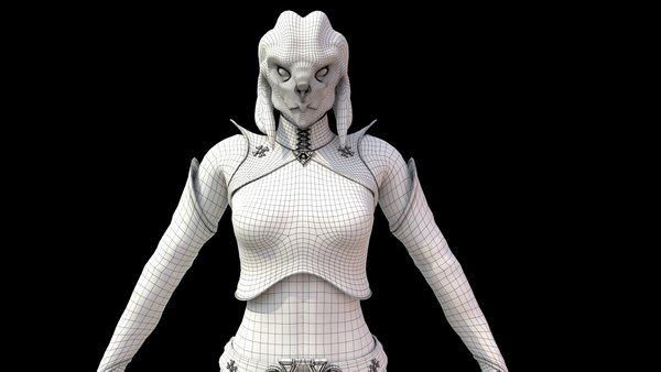 3D Alien Priest Rigged - TurboSquid 1724287