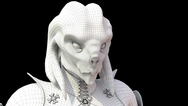 3D Alien Priest Rigged - TurboSquid 1724287