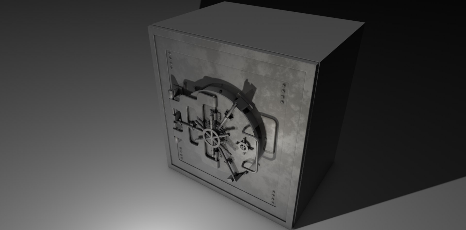 vault safe 3d model