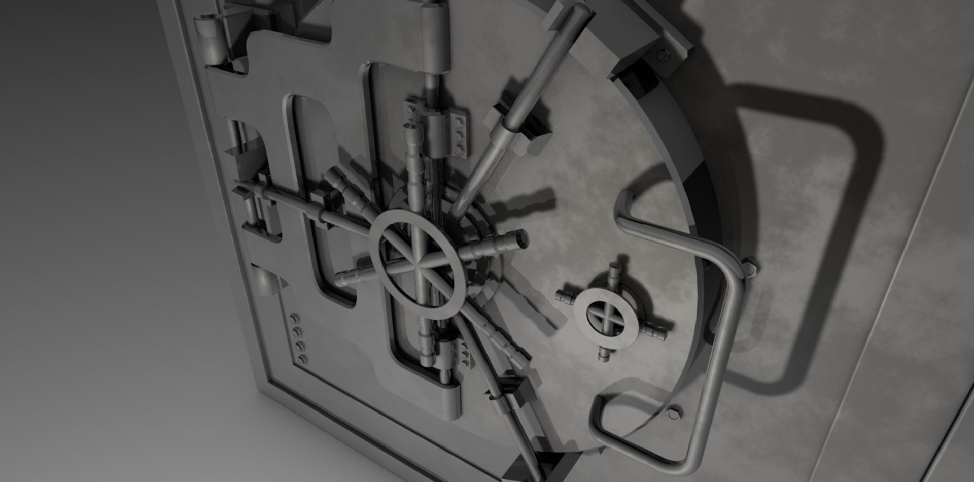 vault safe 3d model