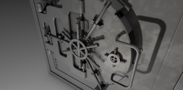vault safe 3d model