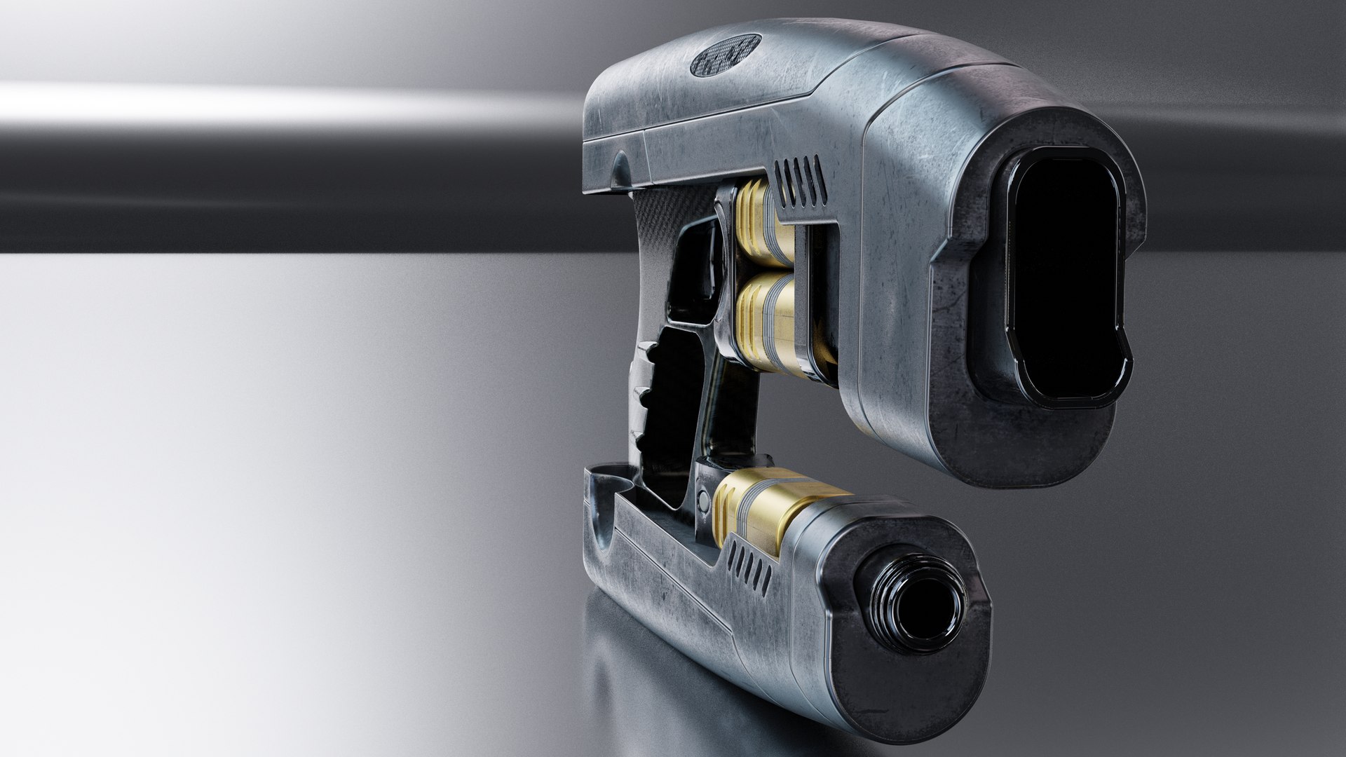 Quad Blaster Model - TurboSquid 2218779
