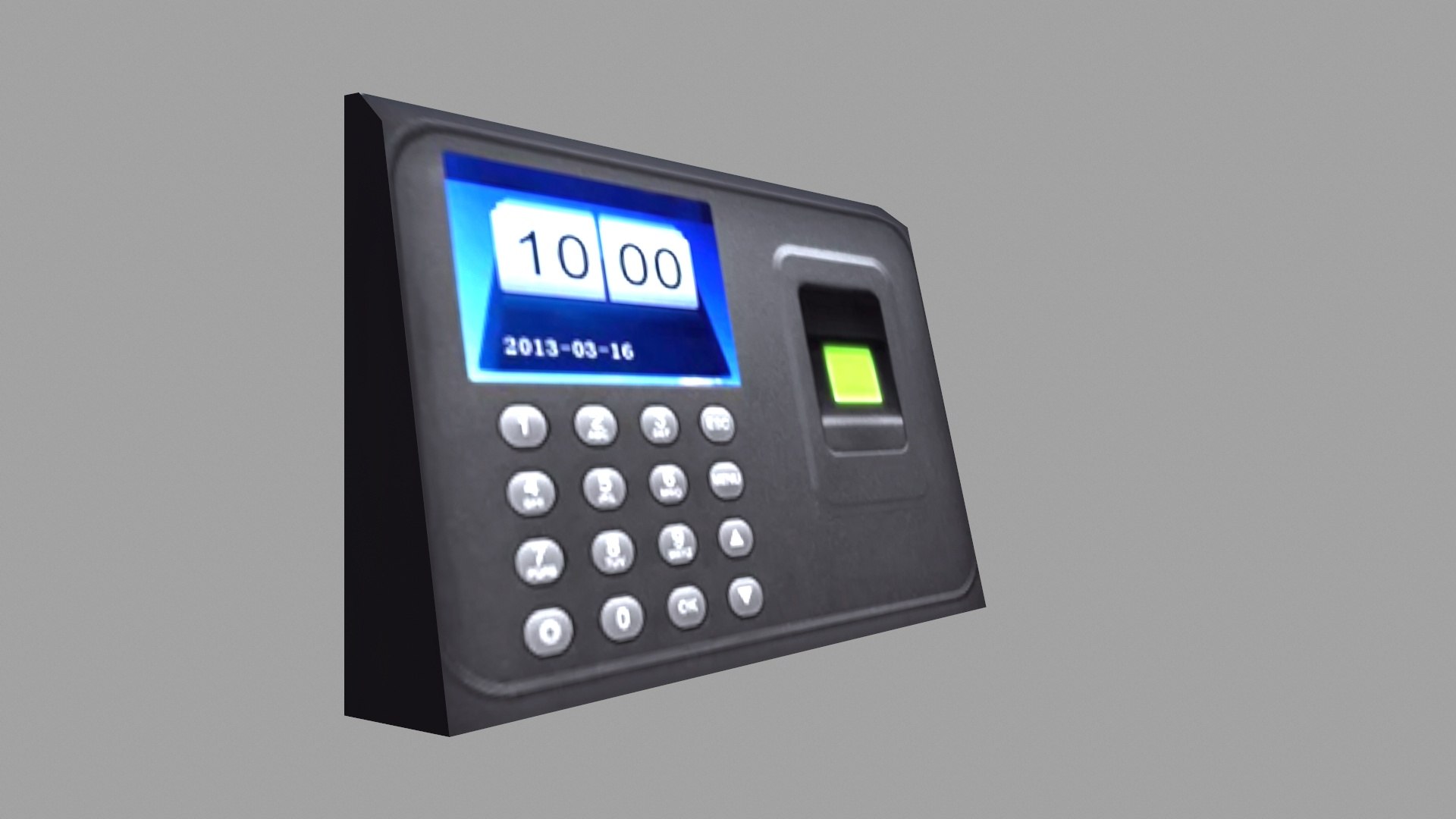 3D Biometric Attendance System - TurboSquid 2321603