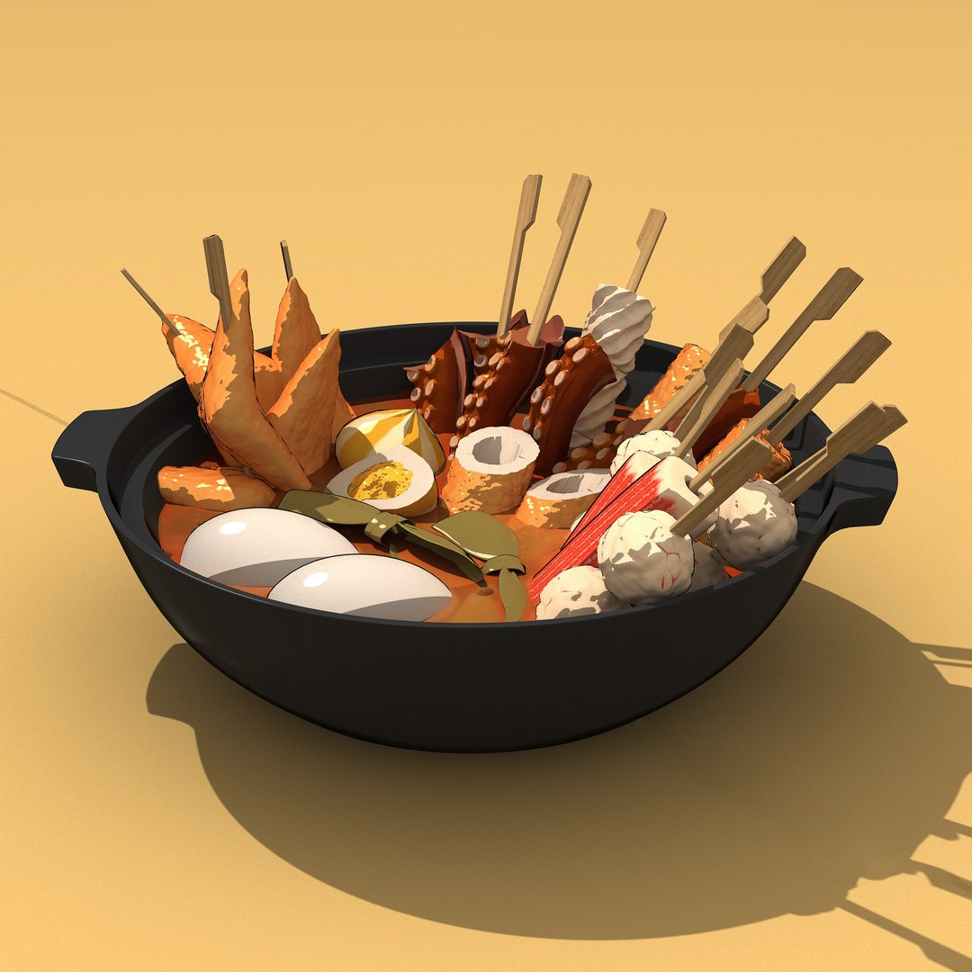 3D Kanto Cooking - TurboSquid 2337133