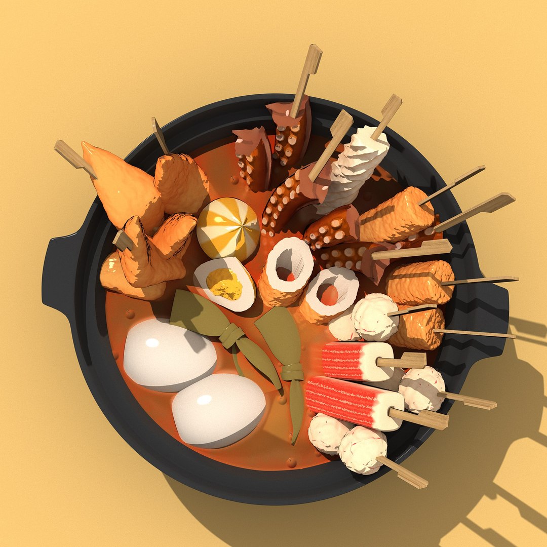 3D Kanto Cooking - TurboSquid 2337133