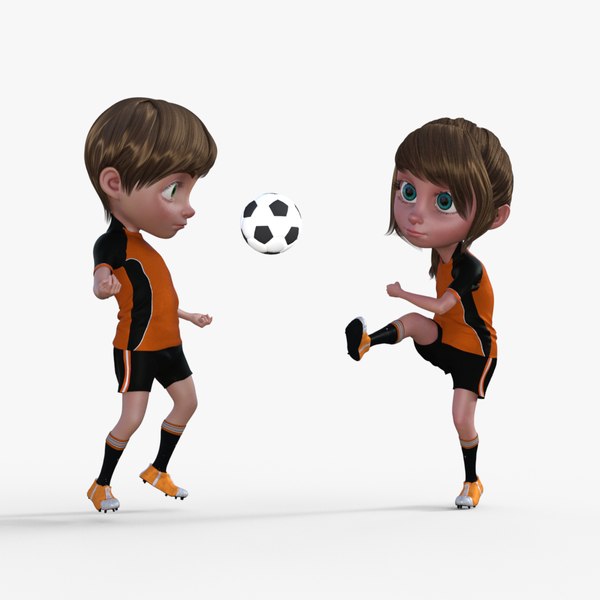 Cartoon Boy Blender Models for Download | TurboSquid