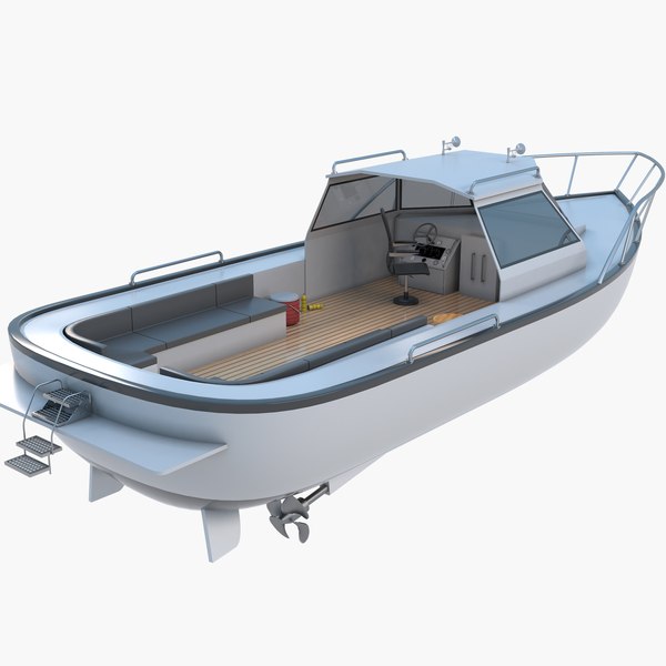 Motorboat 3D Models for Download | TurboSquid