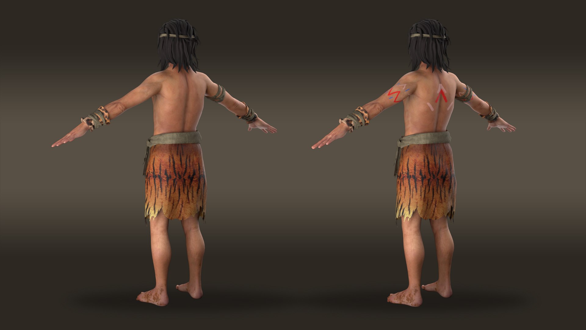 Primitive man 3D model - TurboSquid 2056053