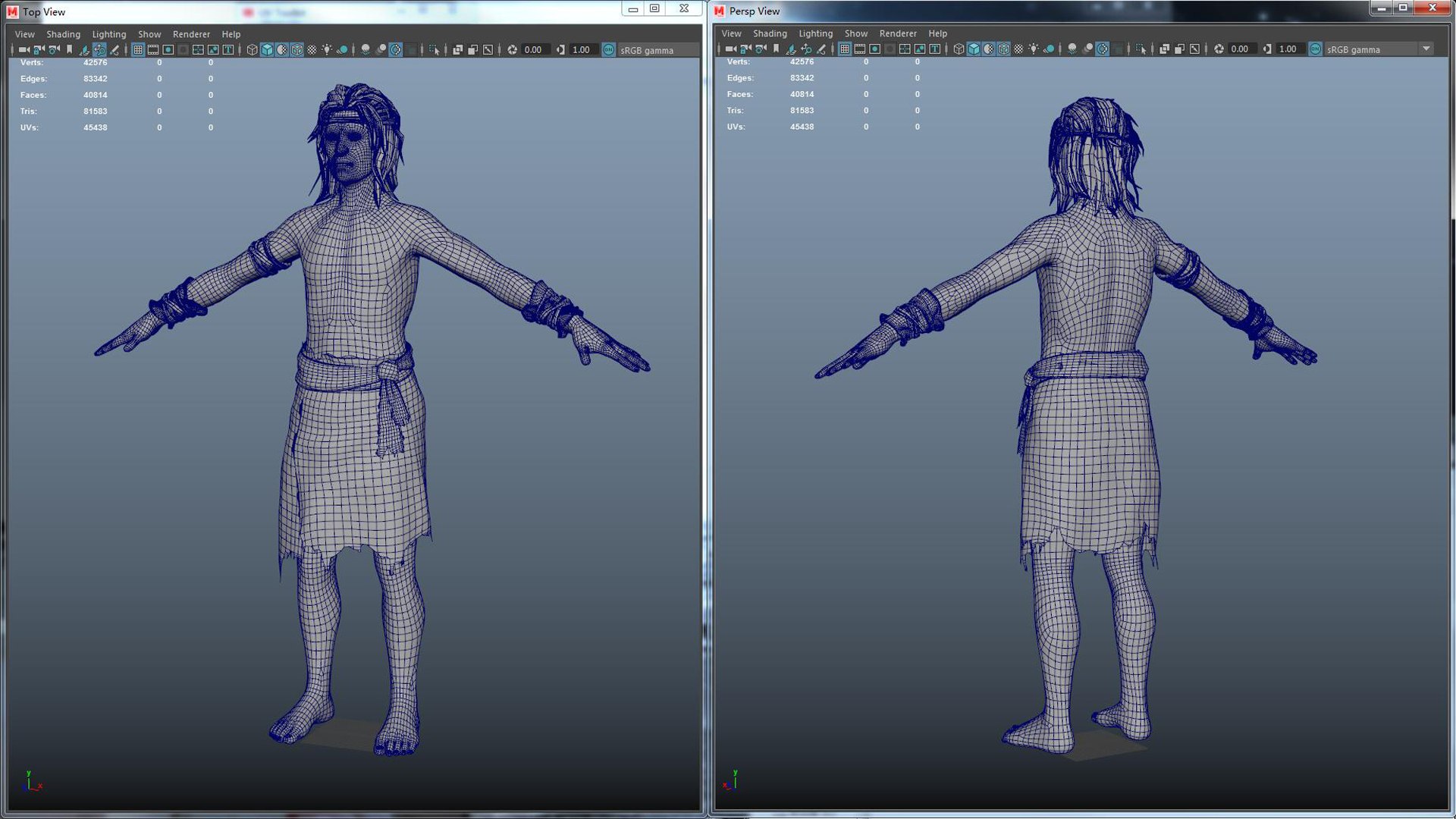 Primitive man 3D model - TurboSquid 2056053