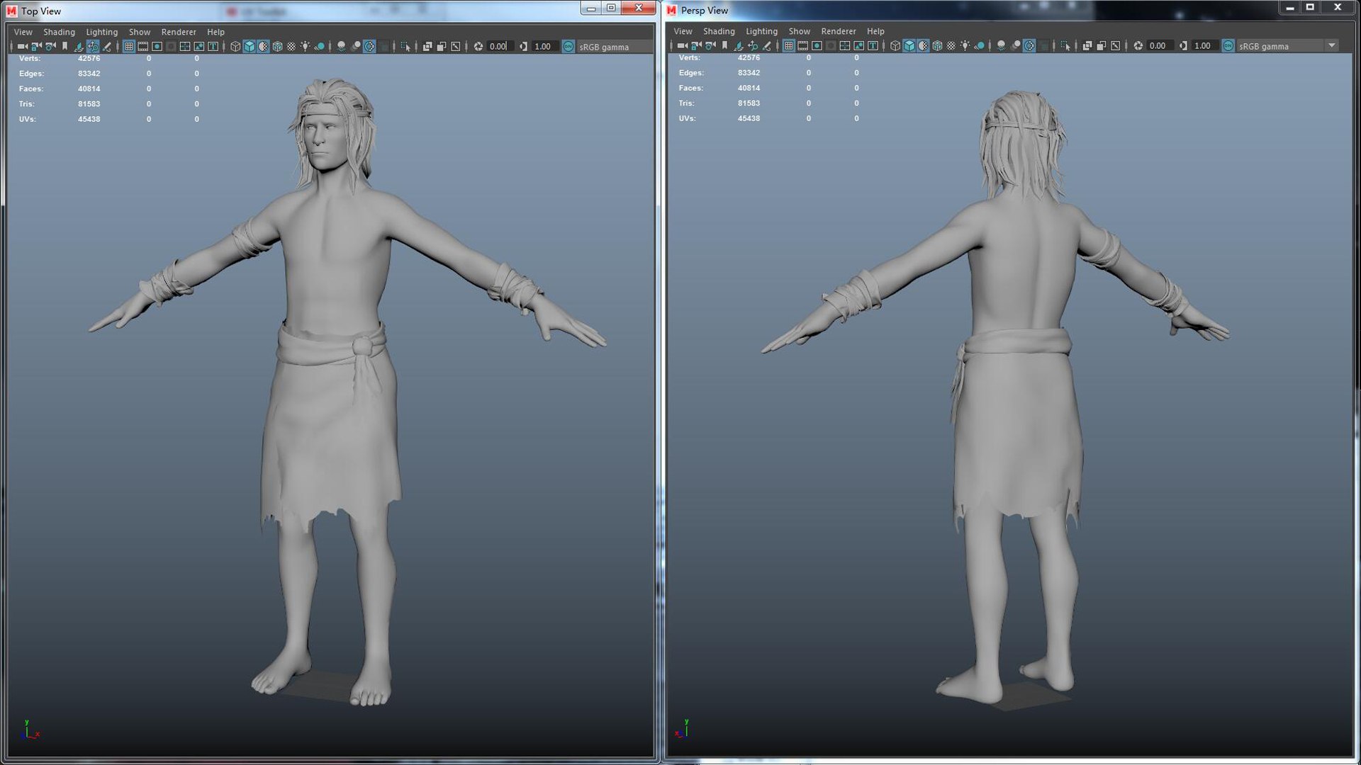 Primitive man 3D model - TurboSquid 2056053