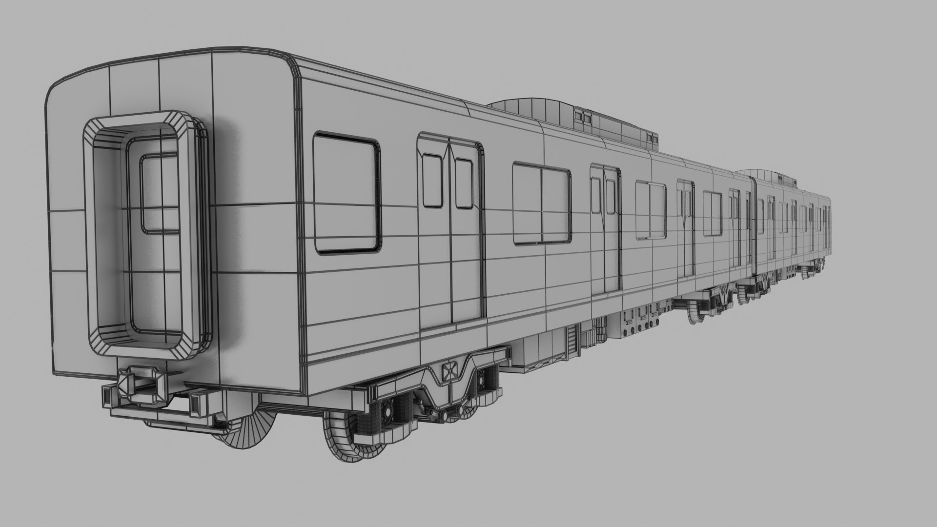 Japan Train Takyo Metro Subway 6000 02 Low-poly 3D Model Model ...
