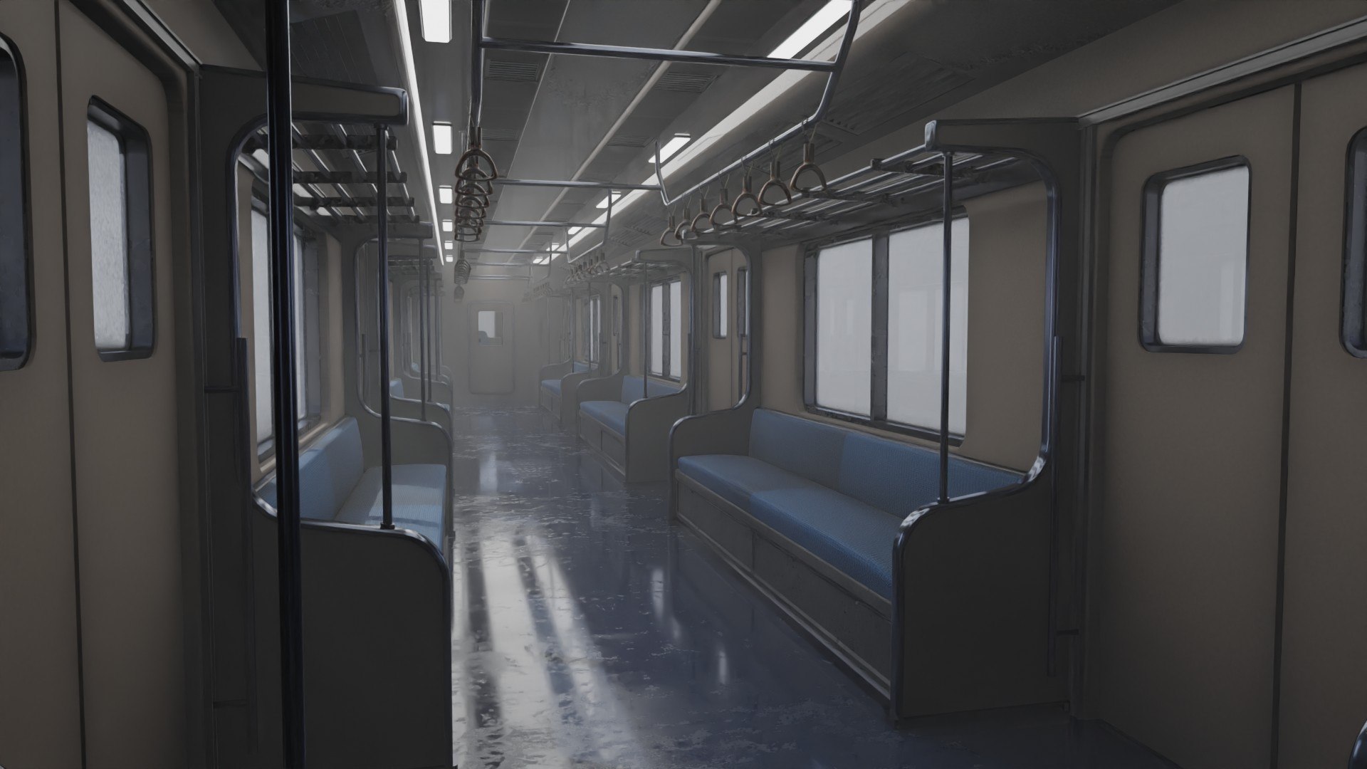 Japan Train Takyo Metro Subway 6000 02 Low-poly 3D Model Model ...