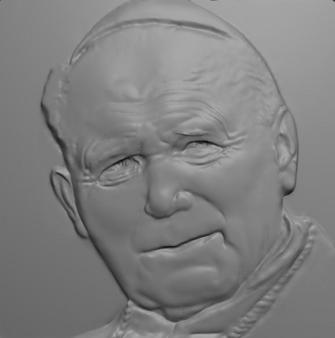 John Paul 2 Pope 3D Model - TurboSquid 1207043