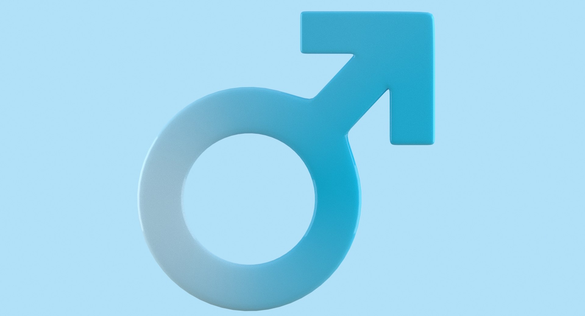 Male Gender Symbol Obj