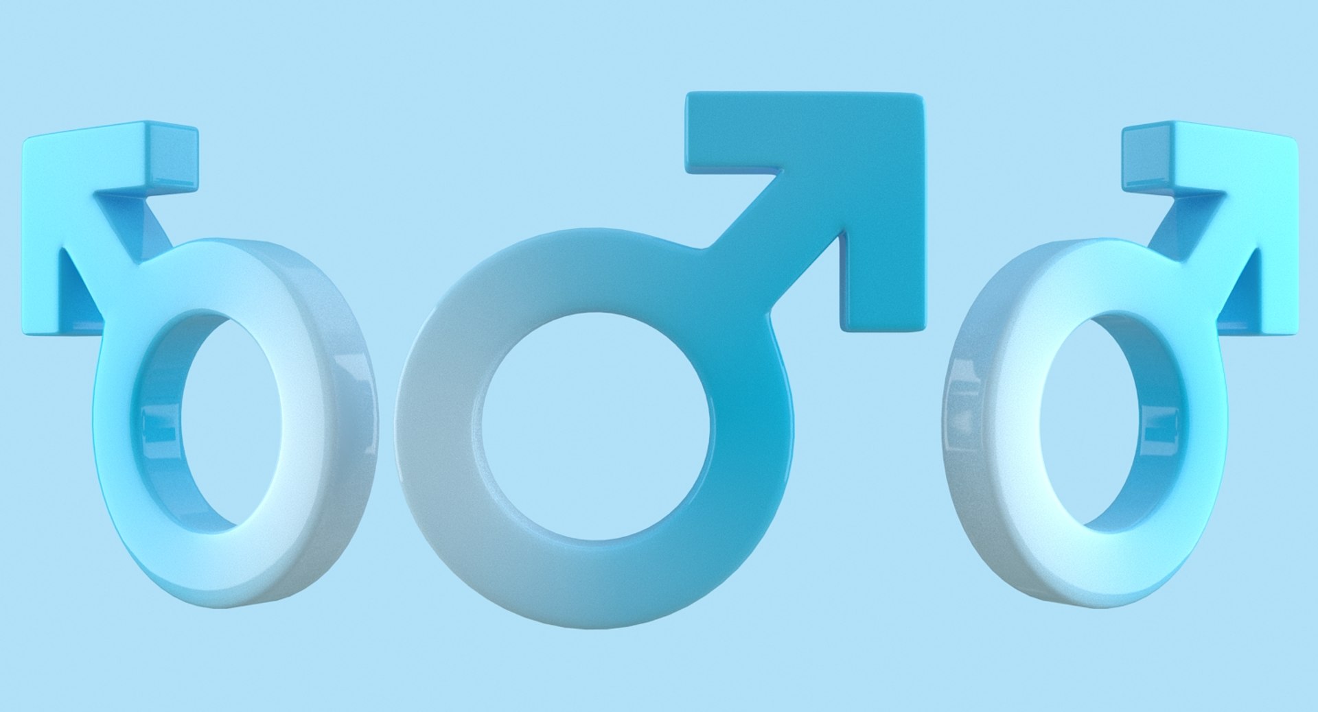 Male Gender Symbol Obj