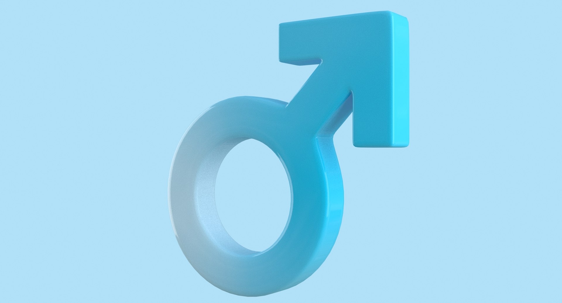 Male Gender Symbol Obj