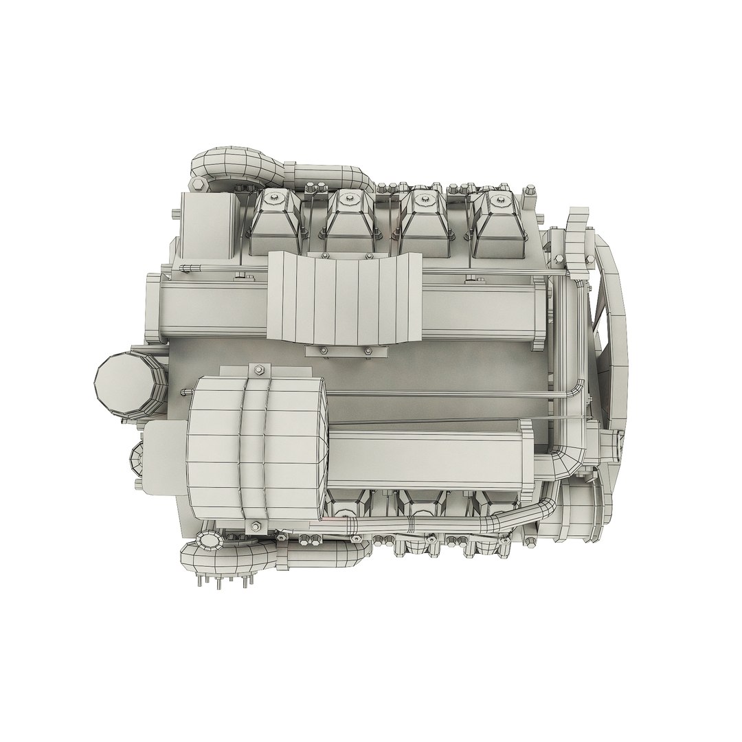 Engine Truck Model - TurboSquid 1659121