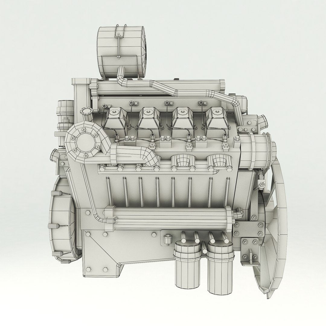 Engine Truck Model - TurboSquid 1659121