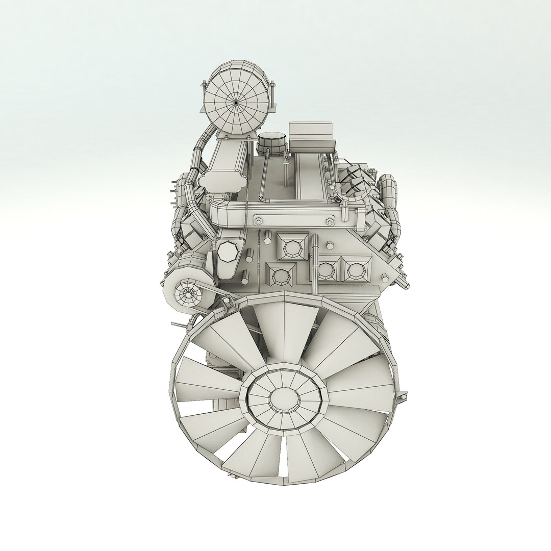 Engine Truck Model - TurboSquid 1659121