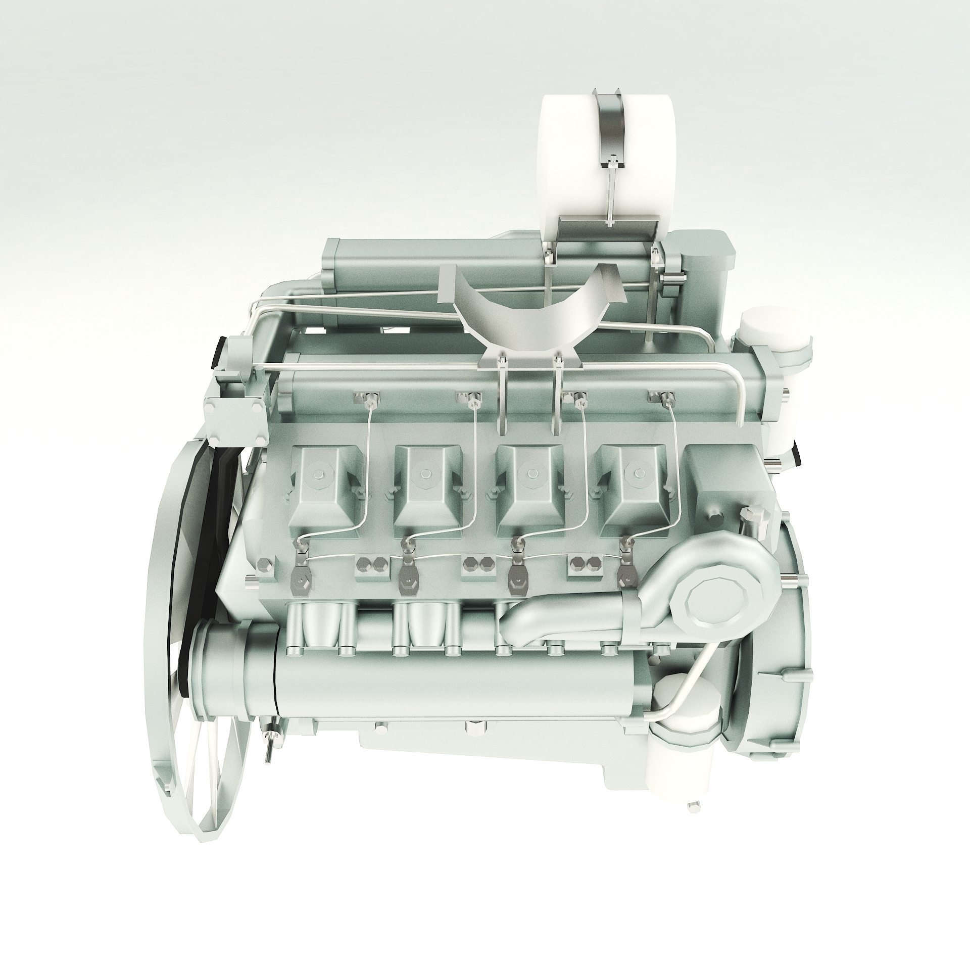 Engine truck model - TurboSquid 1659121