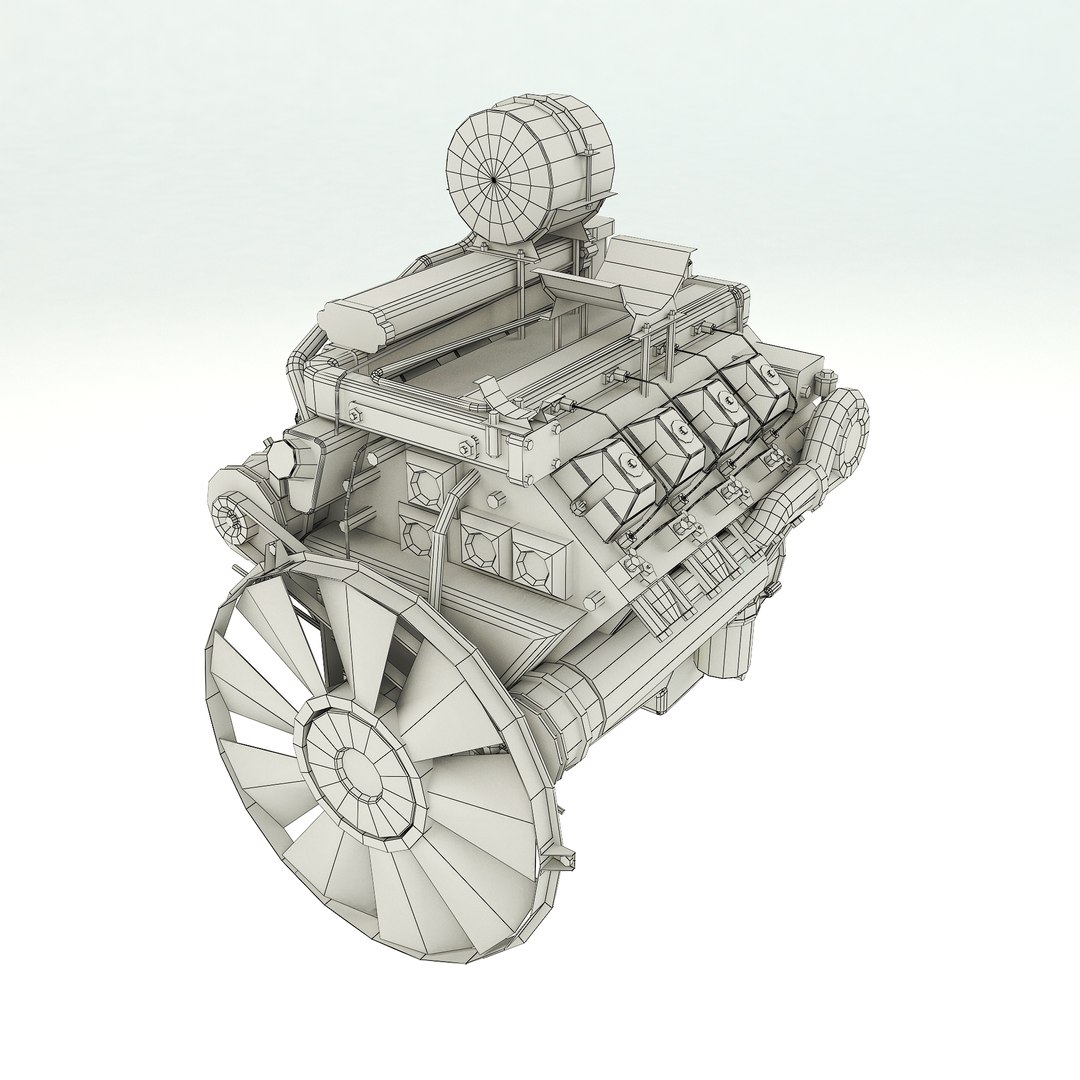 Engine Truck Model - TurboSquid 1659121
