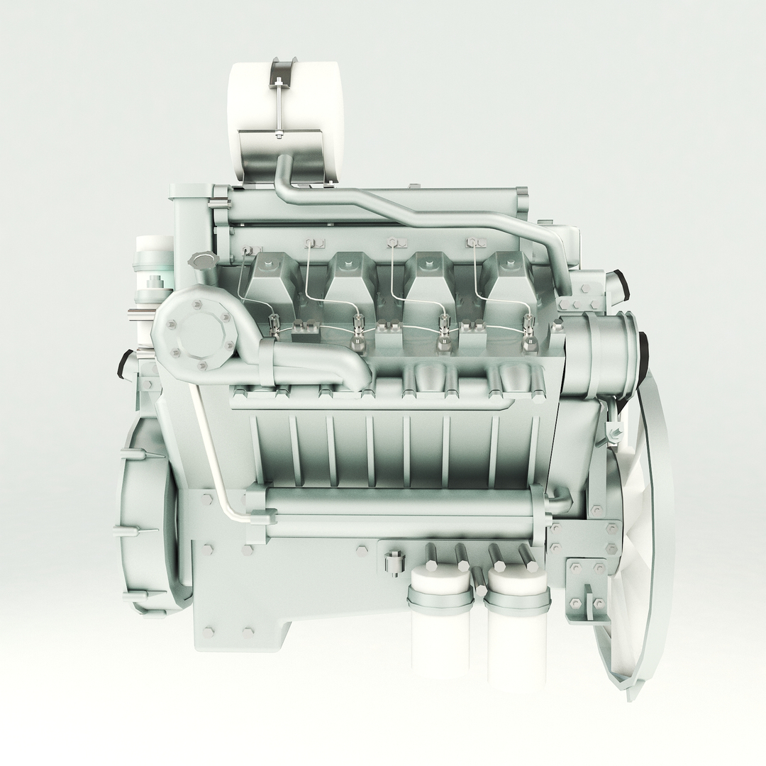 Engine truck model - TurboSquid 1659121