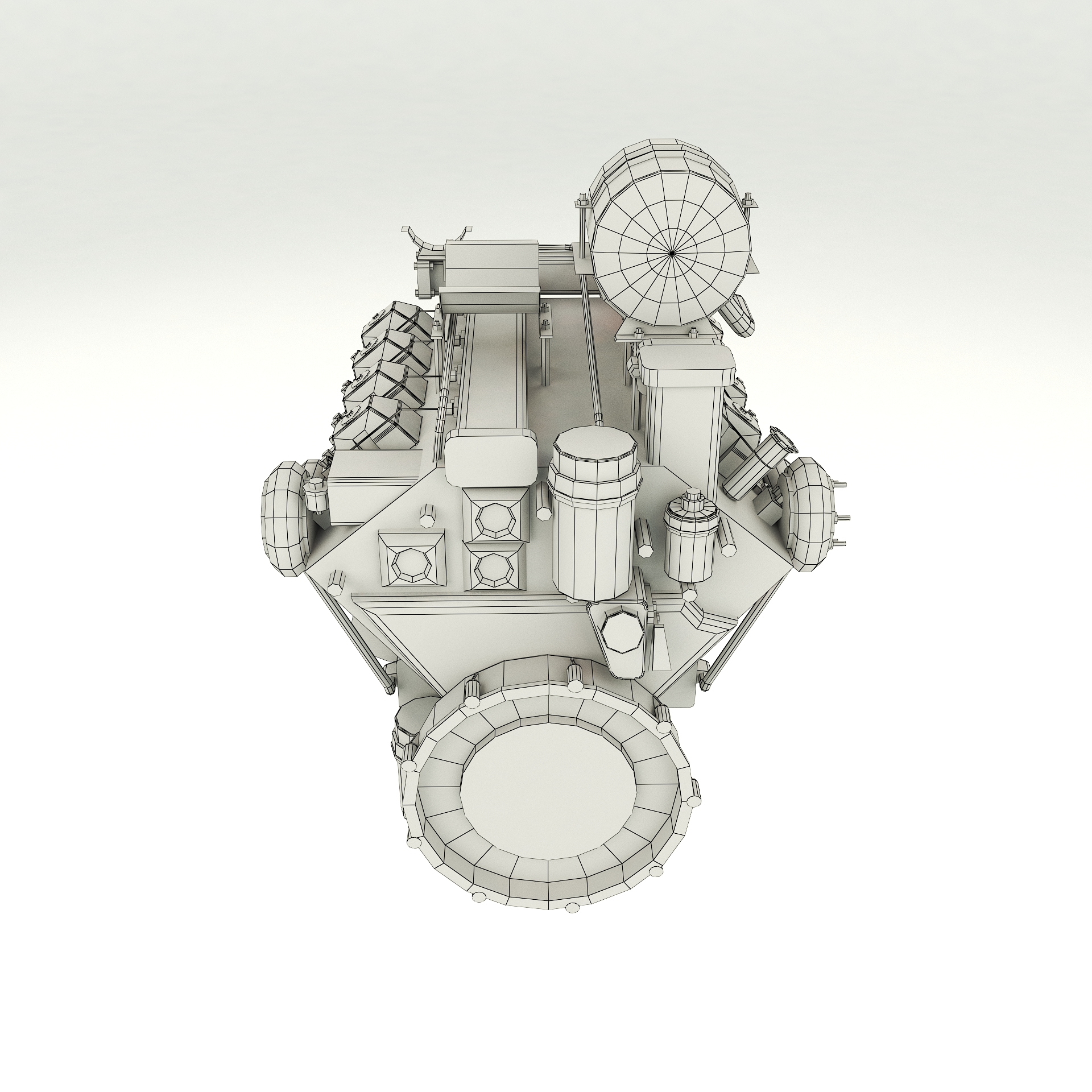 Engine truck model - TurboSquid 1659121