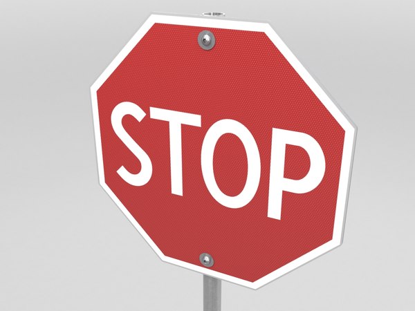 Stop Sign 3D Models for Download | TurboSquid