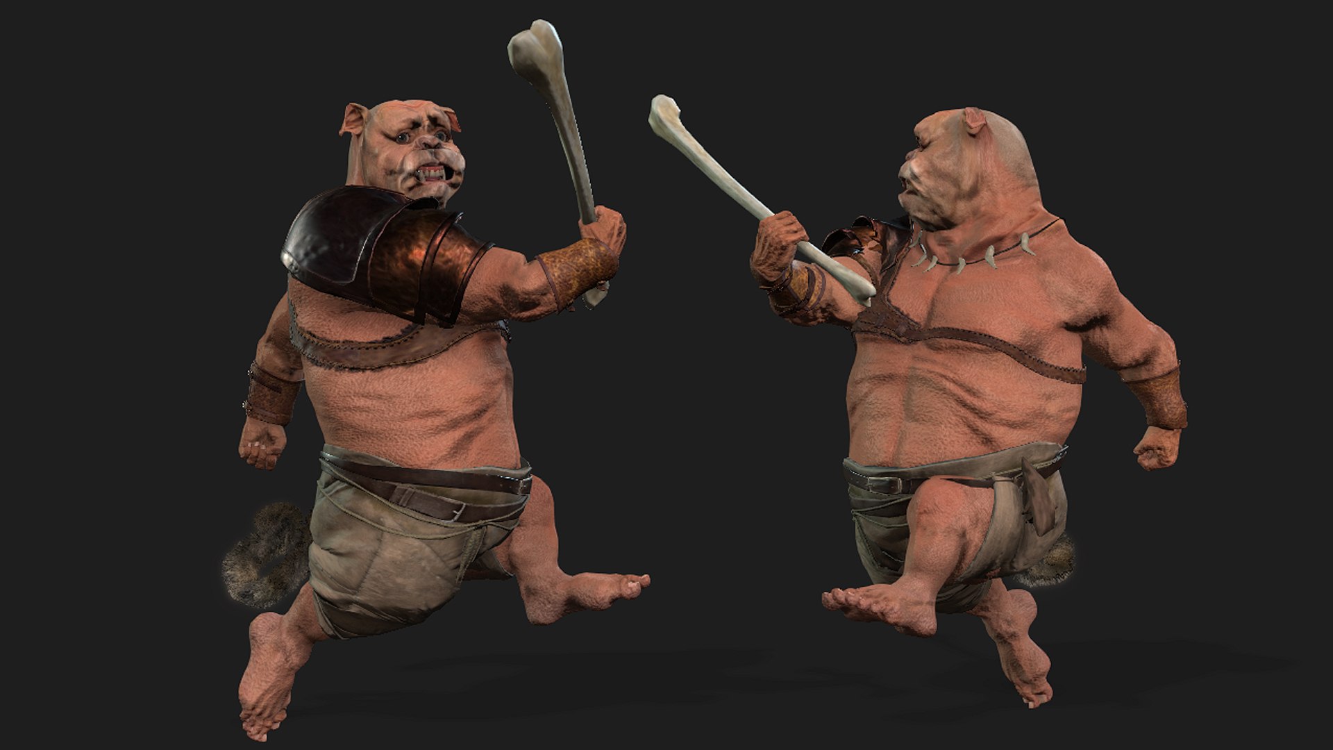 Dogman 3D - TurboSquid 1850529