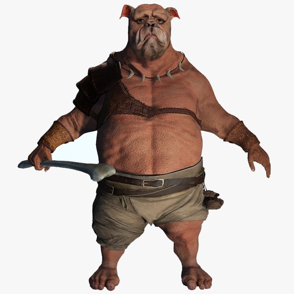 Dogman 3D - TurboSquid 1850529