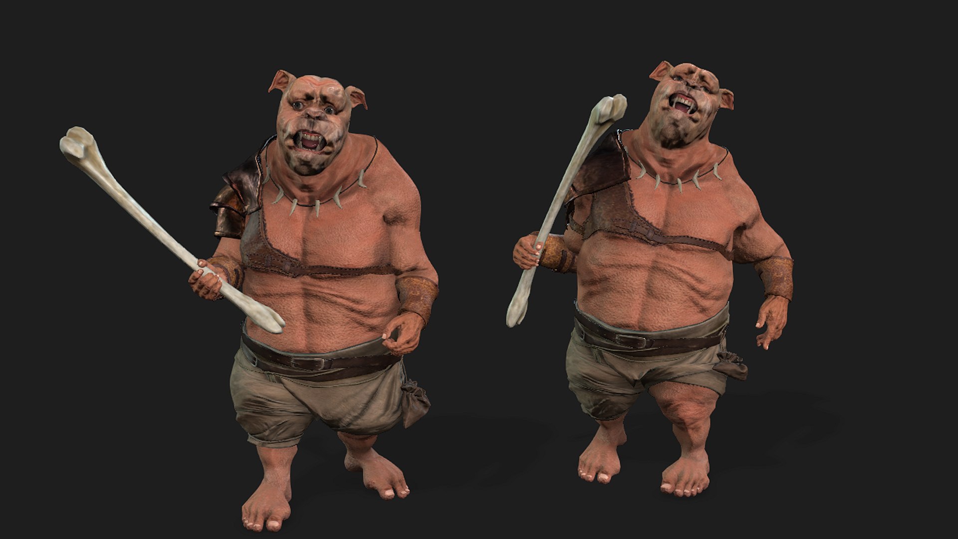 Dogman 3D - TurboSquid 1850529