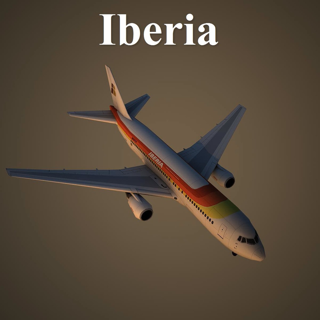 3d Max Boeing 767-200 Ibe