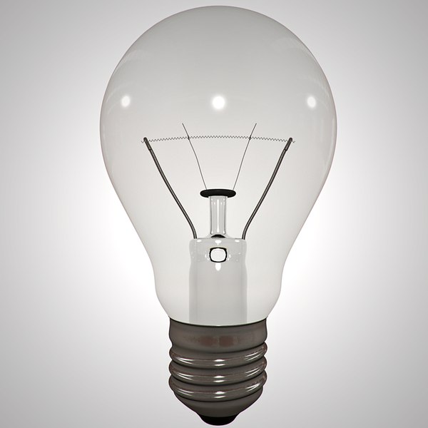 light bulb 3d model