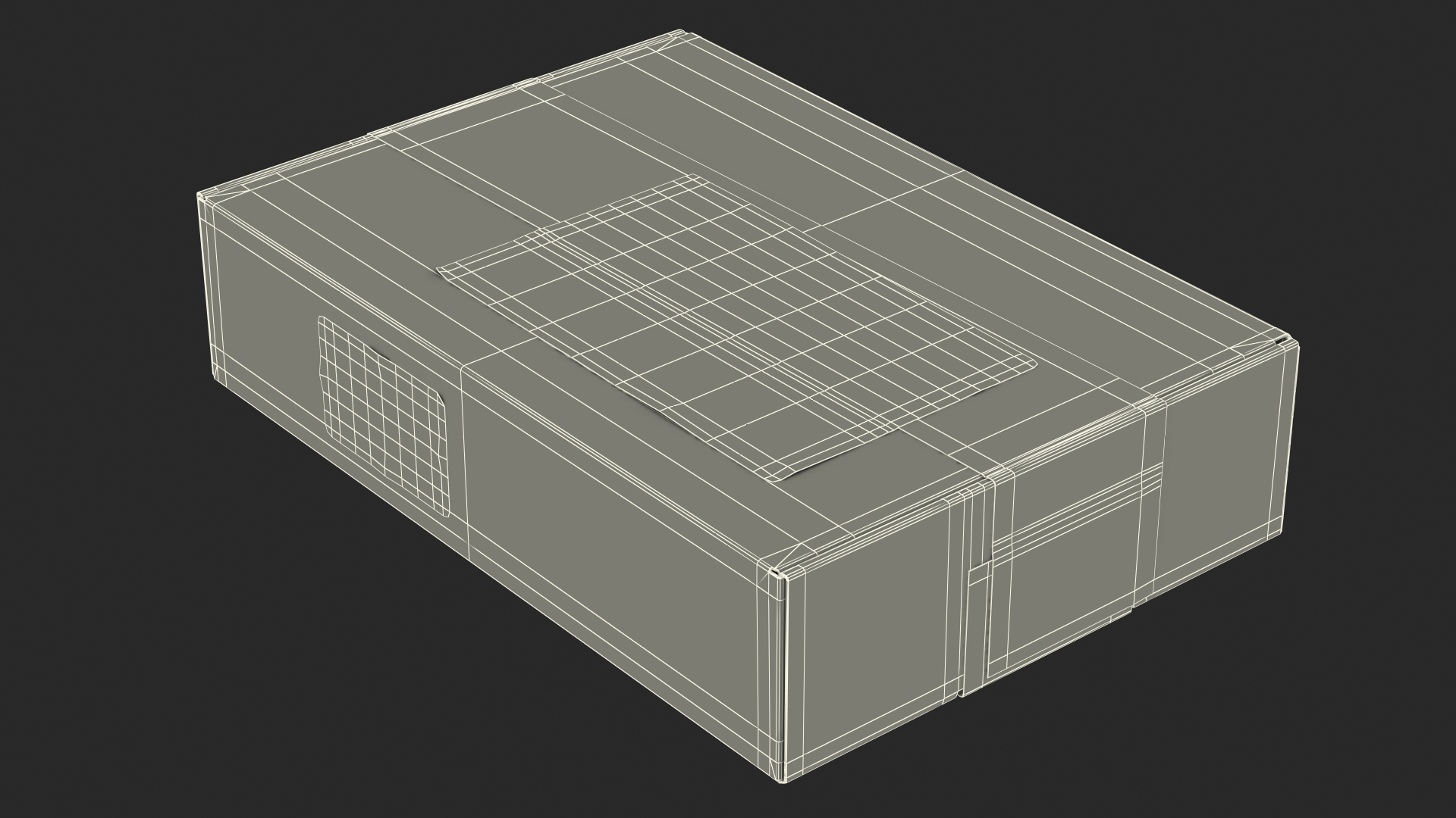 Amazon Parcels Box 26x18x7 3D Model - TurboSquid 1903059