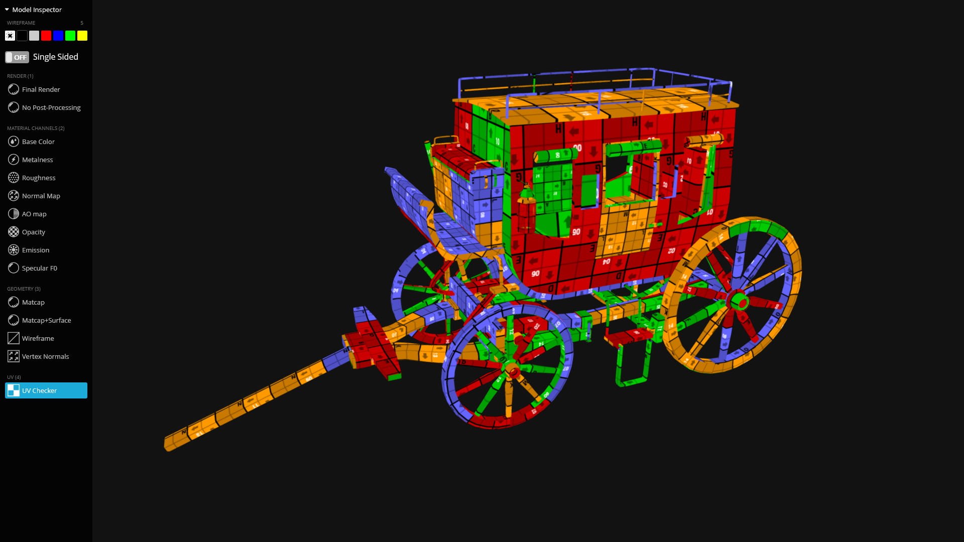 3D Stagecoach Game Ready Model - TurboSquid 1963441