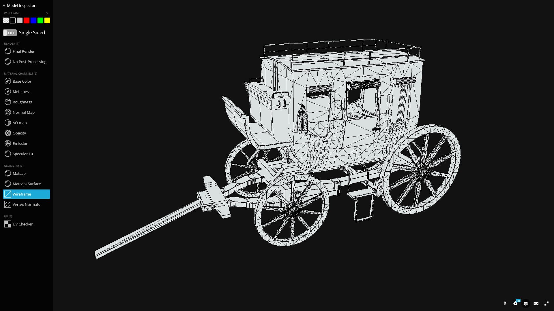 3D Stagecoach Game Ready Model - TurboSquid 1963441