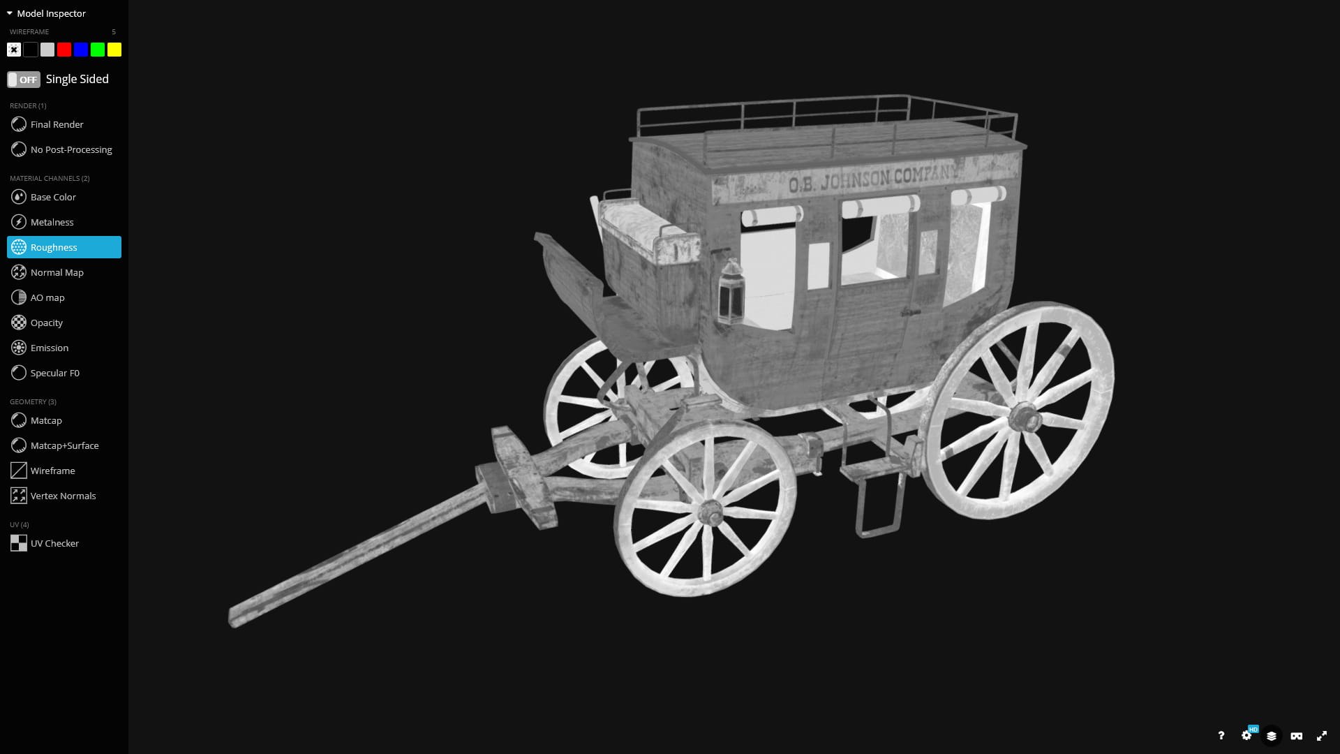 3D Stagecoach Game Ready Model - TurboSquid 1963441