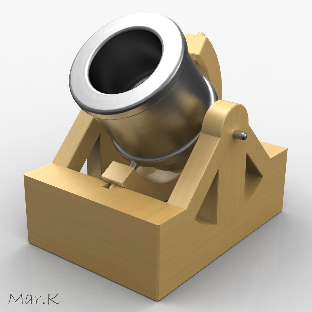 Mortar Leonardo Da 3d 3ds