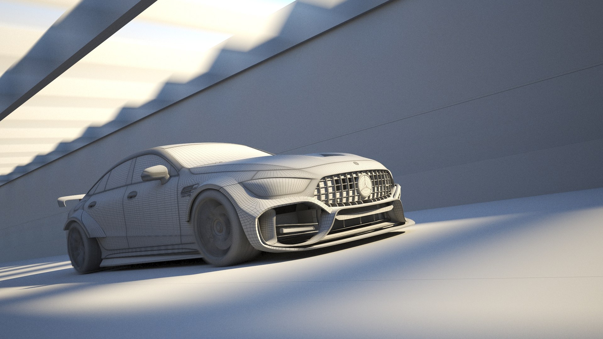 3D Car Render Scene - - TurboSquid 1551613