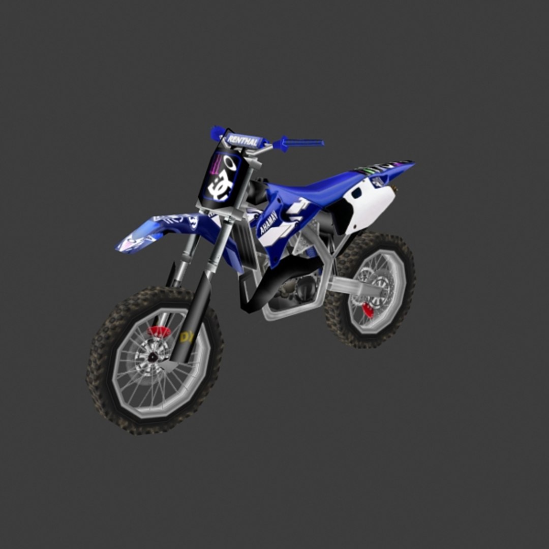 3d Model Dirt Bike