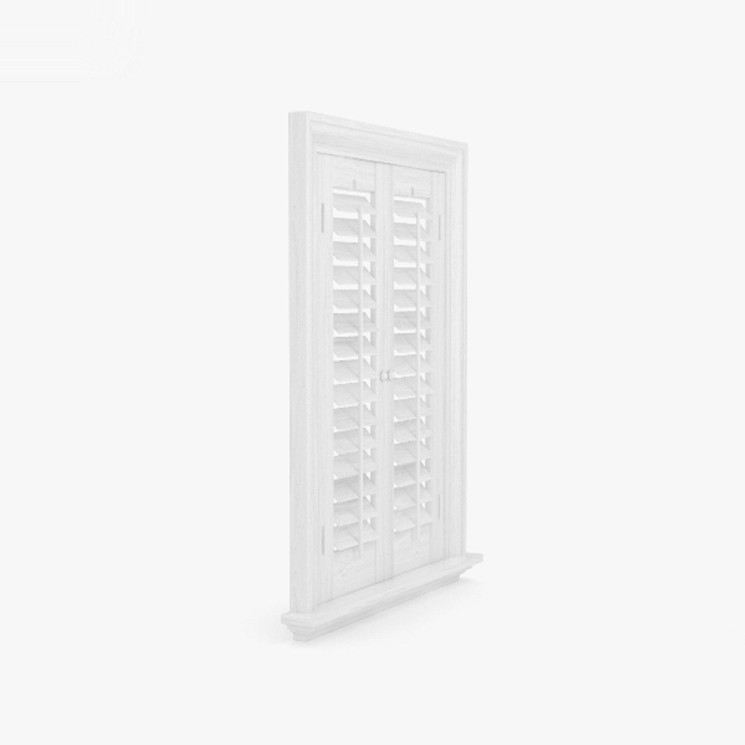3D window shutter - TurboSquid 1481846