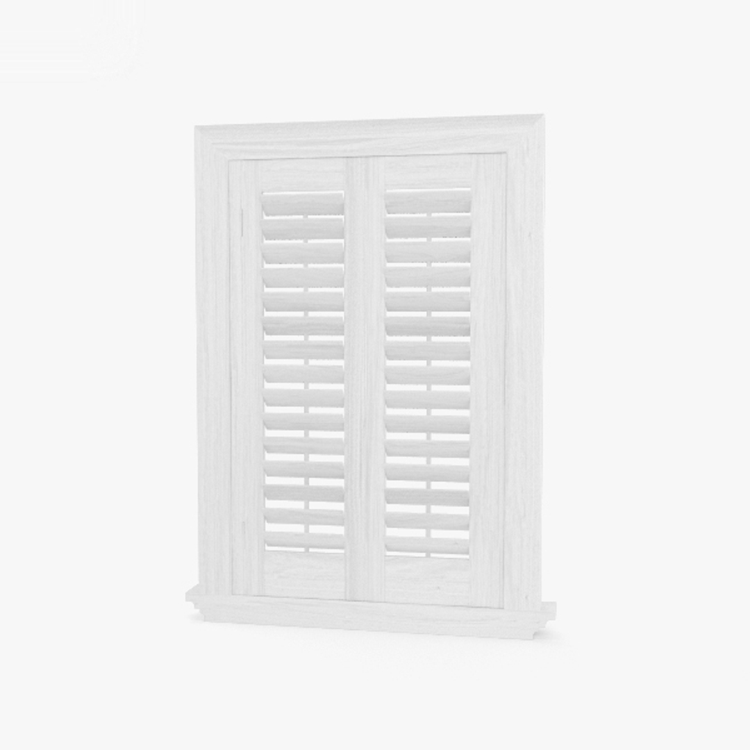 3D window shutter - TurboSquid 1481846