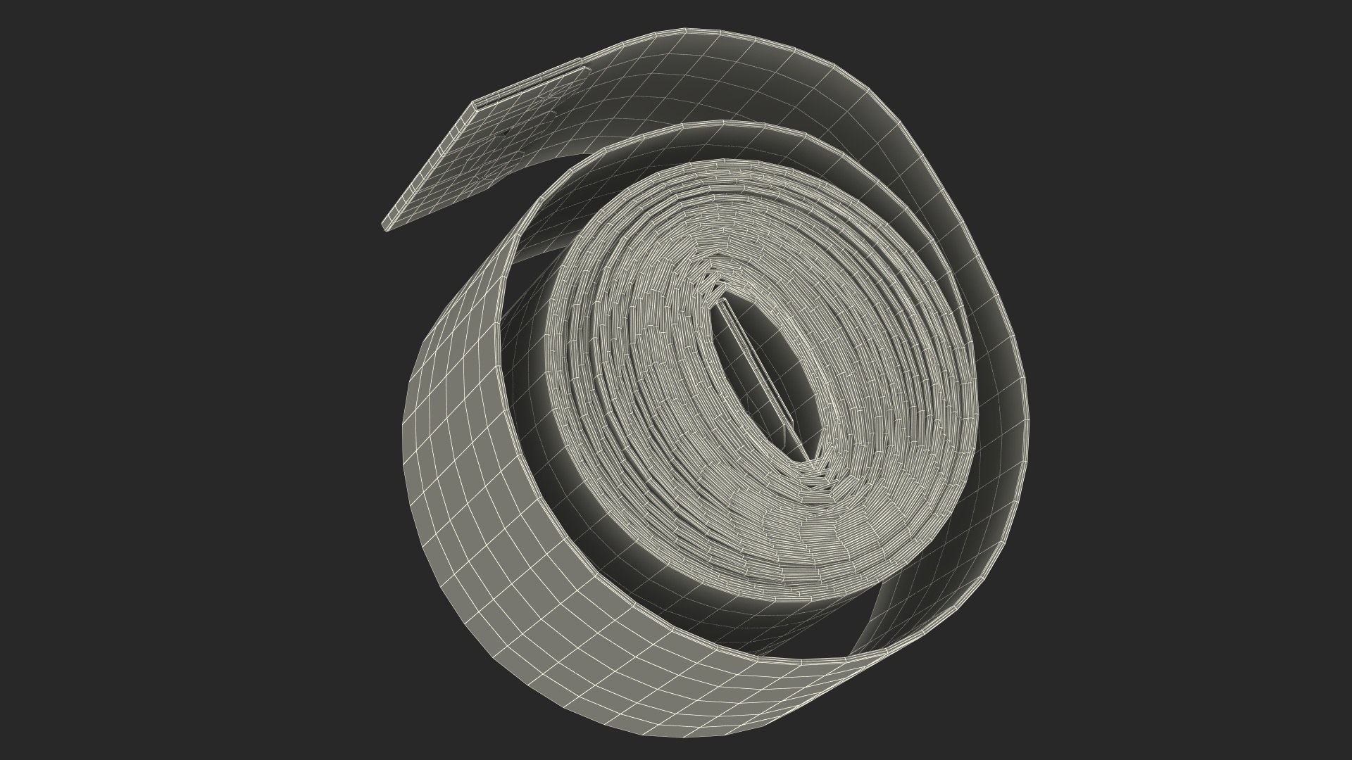 Blue Rolled Tailor Tape 3D Model - TurboSquid 2147267