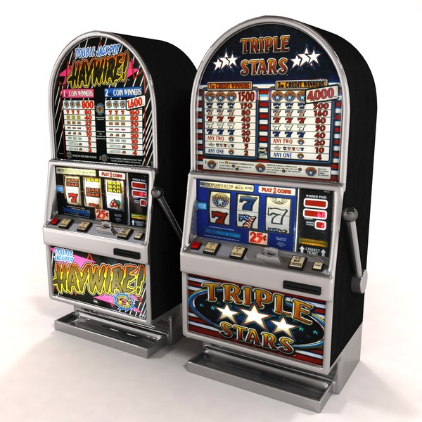 3D slot machine - TurboSquid 1269066