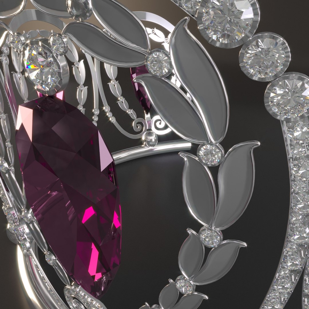 Queen Diadem 3D Model - TurboSquid 1364326