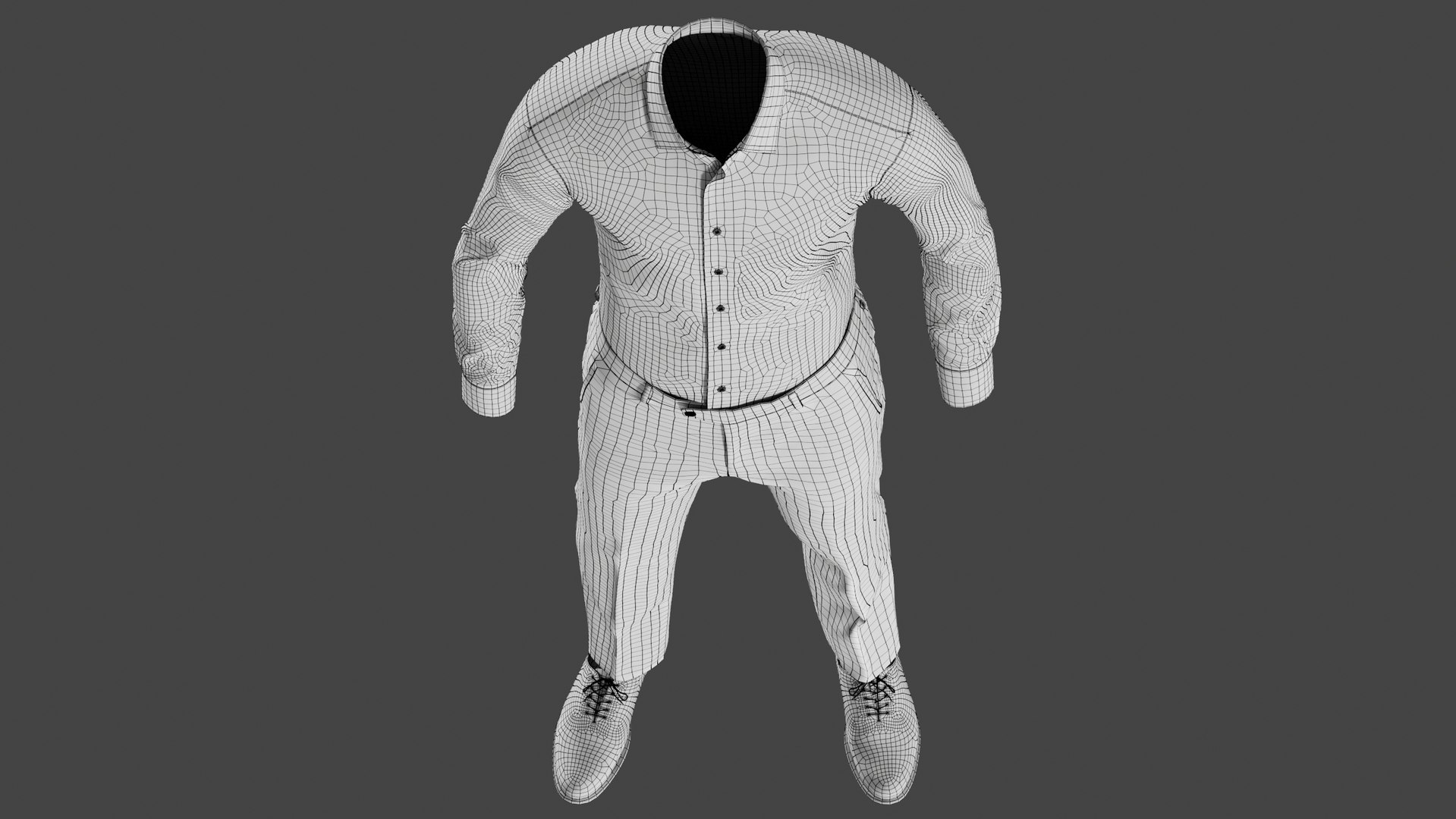 Mesh men s pants 3D model - TurboSquid 1674287