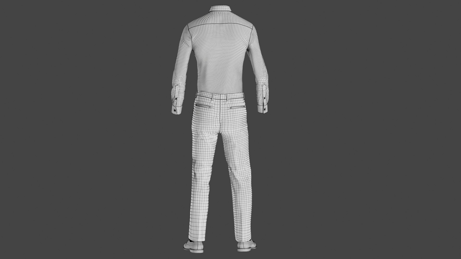 Mesh men s pants 3D model - TurboSquid 1674287