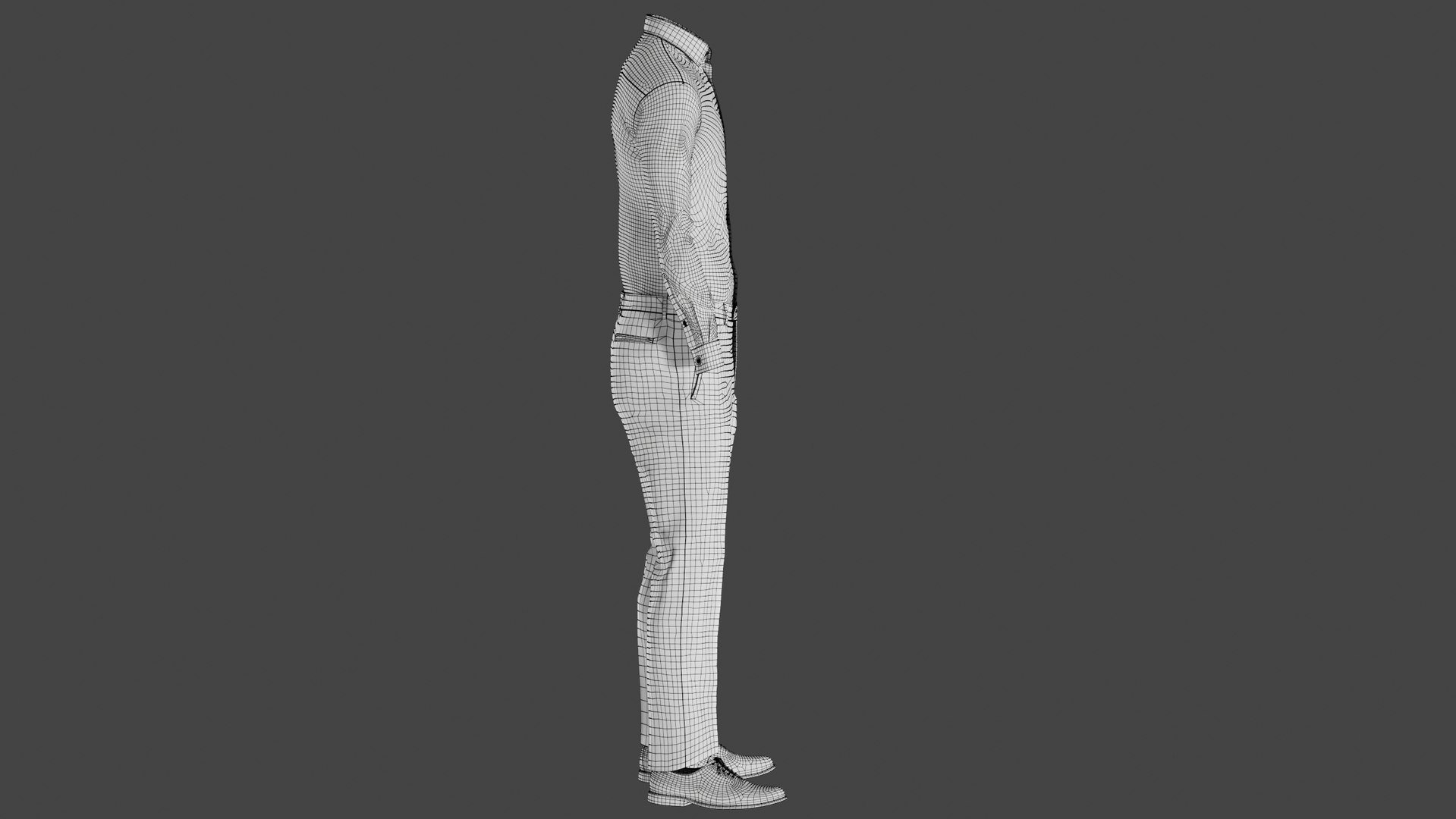 Mesh men s pants 3D model - TurboSquid 1674287