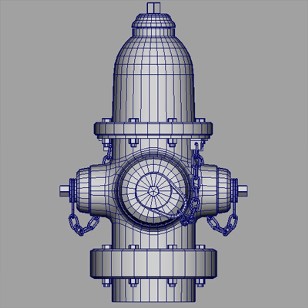 3d model hydrant